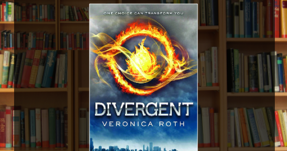 On My Bookshelf: Divergent by Veronica Roth - The Literary Maven