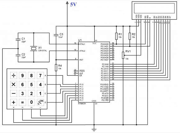Interfacing Keypad with 8051 Microcontroller using Keil C ...