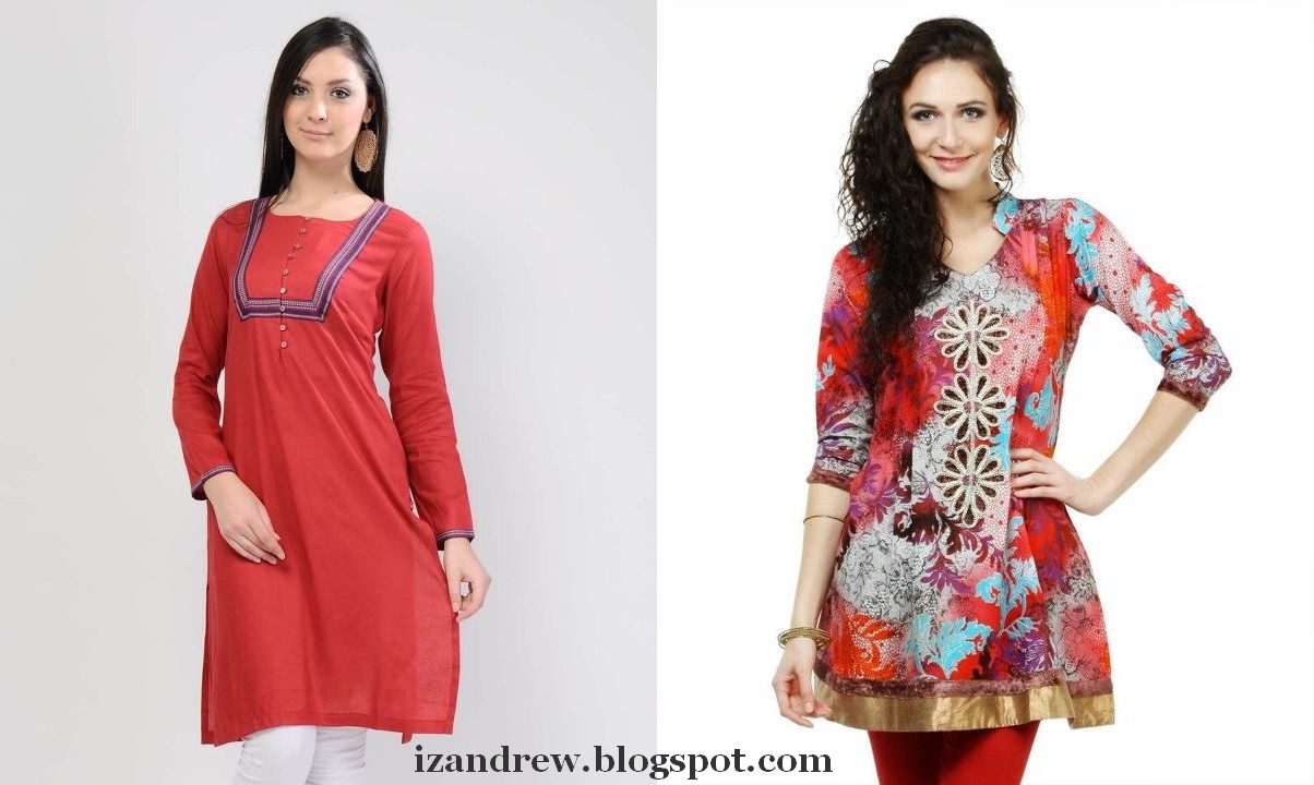 Kurti's Fashion 2012 | Indian Tunic Style | Designer Kurti/Tops Designs