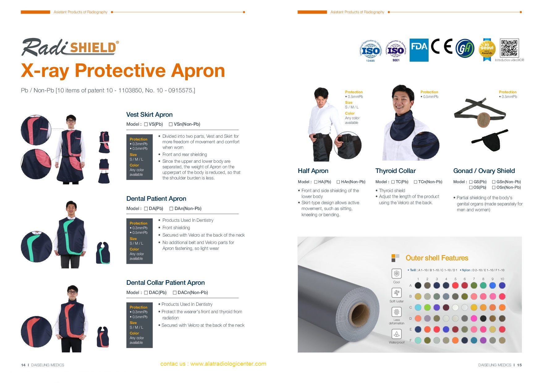 PT. PERWIRA MEDIKA INDONESIA: APRON / BAJU PELUNDUNG RADIASI XRAY