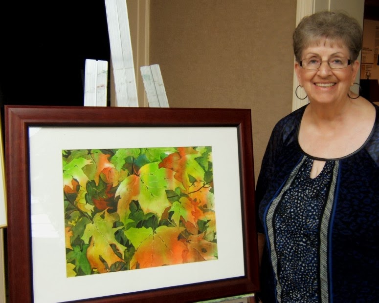 WATERCOLORS AND WORDS: BARBARA SAILOR DEMO ON ACRYLIC INK + WATERCOLOR
