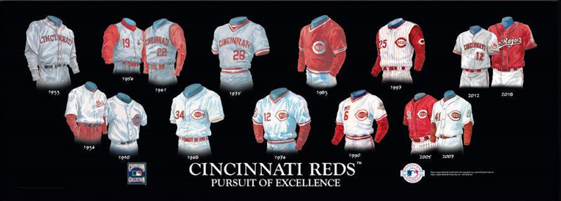 Cincinnati Reds uniforms | Heritage Uniforms and Jerseys - NFL, MLB ...