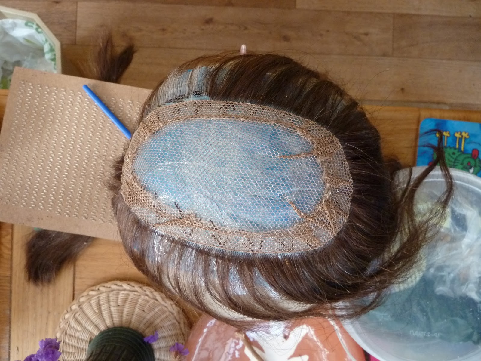 It's All About Wig Making: Men's Toupee Hair System - making, cutting ...