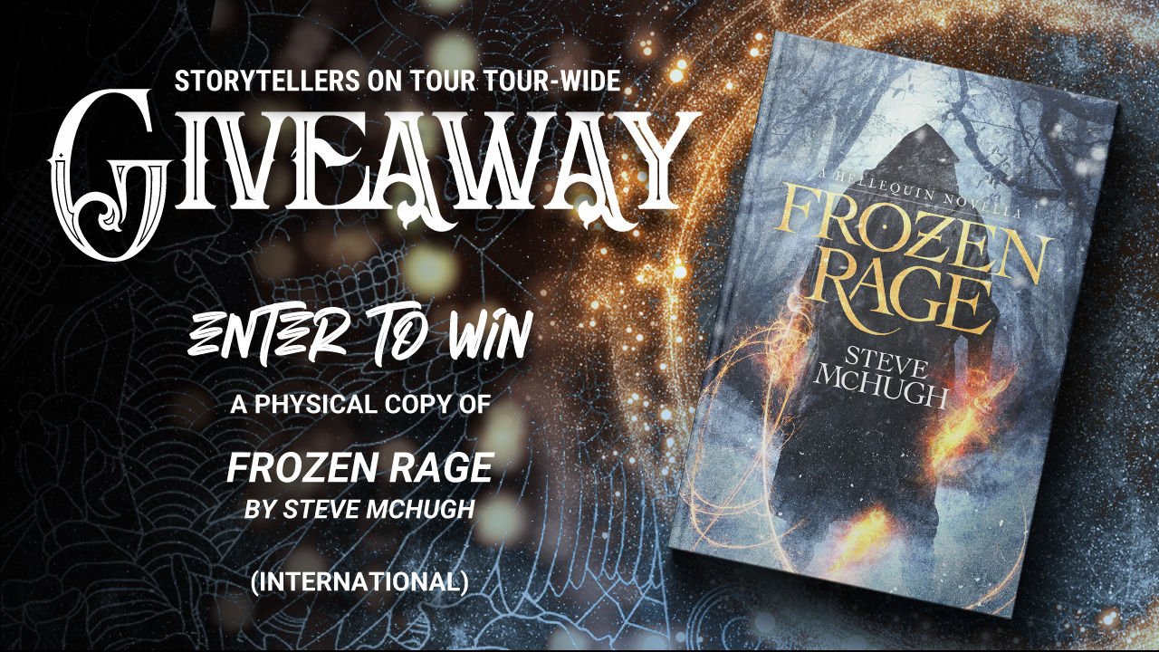 Book Tour - FROZEN RAGE by Steve McHugh
