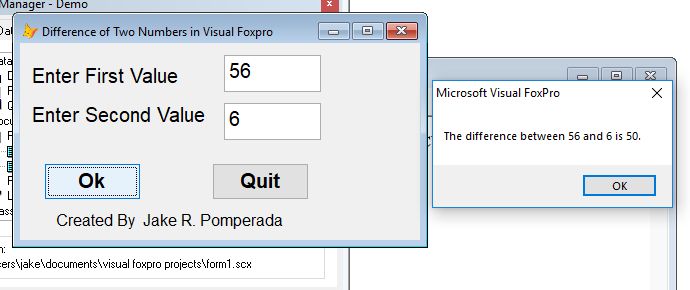 Free Programming Source Codes and Computer Programming Tutorials: Difference Between Two Numbers ...