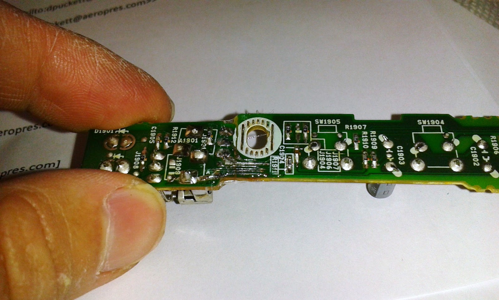 Coppell TV Repair LLC online blog: Repairing 1AA4B10N2020A / PWB ...