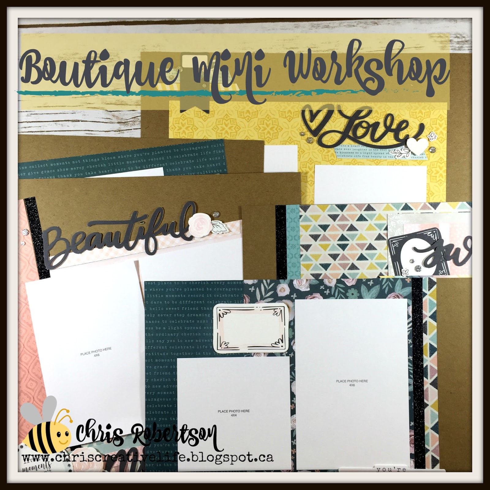 Chris' Creative Life: Boutique Mini Workshop