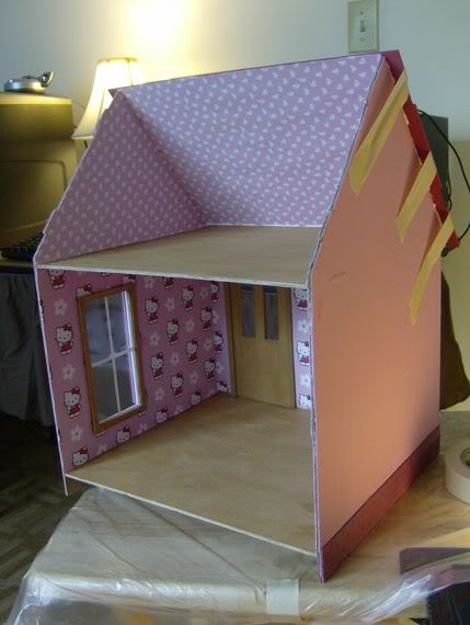 More Minis Dollhouses: The Primrose Dollhouse Day 2