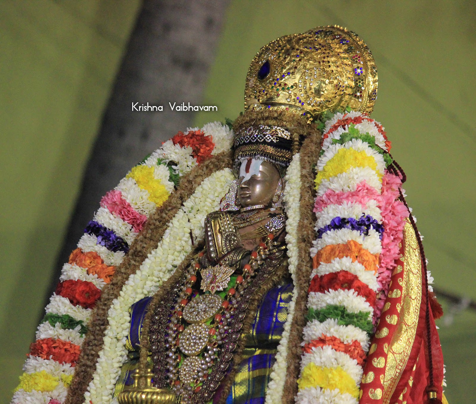 Krishna Vaibhavam: Sri Parthasarathy Perumal - Rathnangi Sevai - Mylai ...