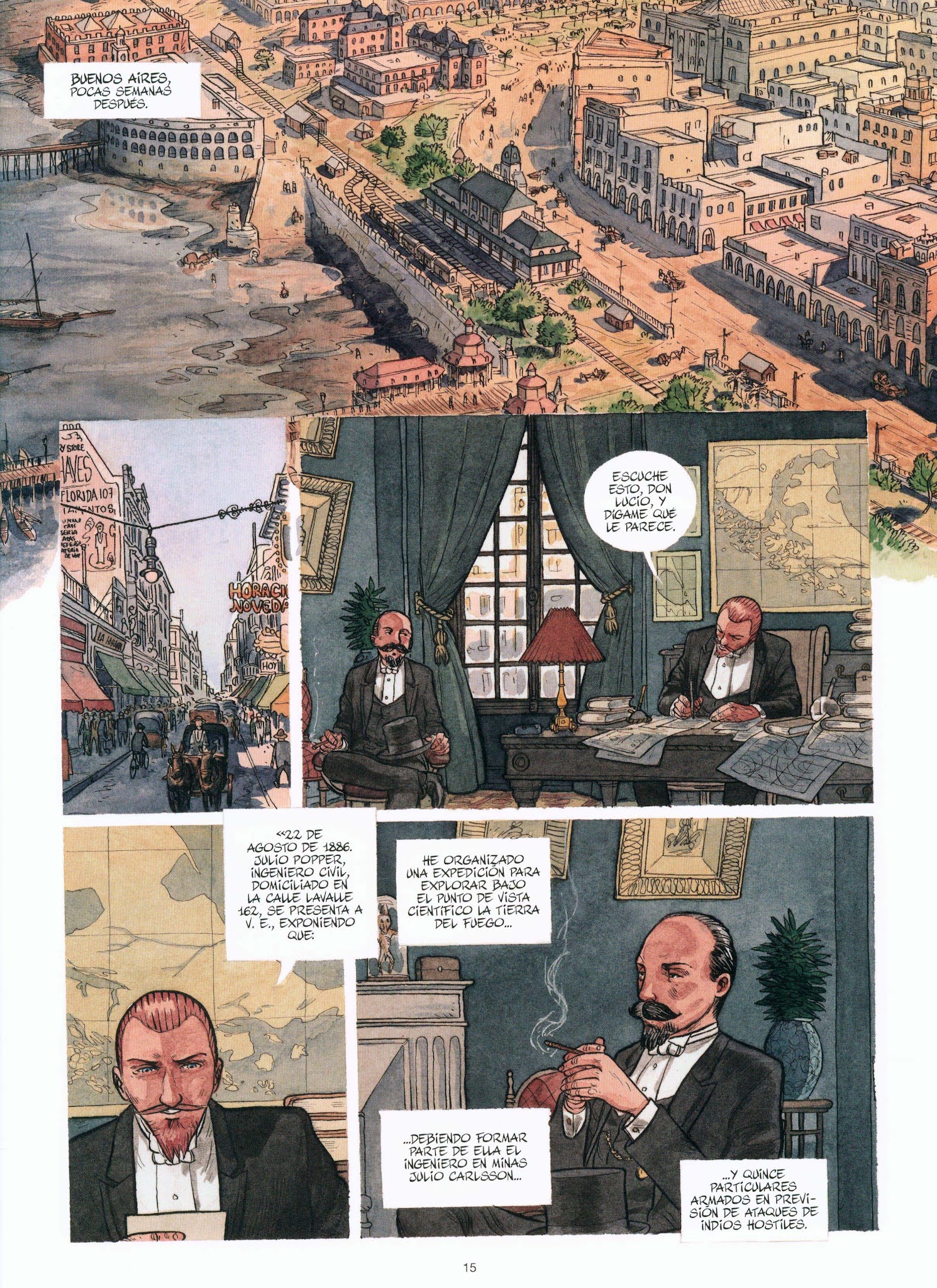 Galicia Comic: Julio Popper - El último rey de Tierra del Fuego