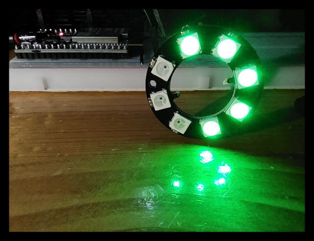 Arduino-er: ESP32 drive NeoPixel using Adafruit_NeoPixel library