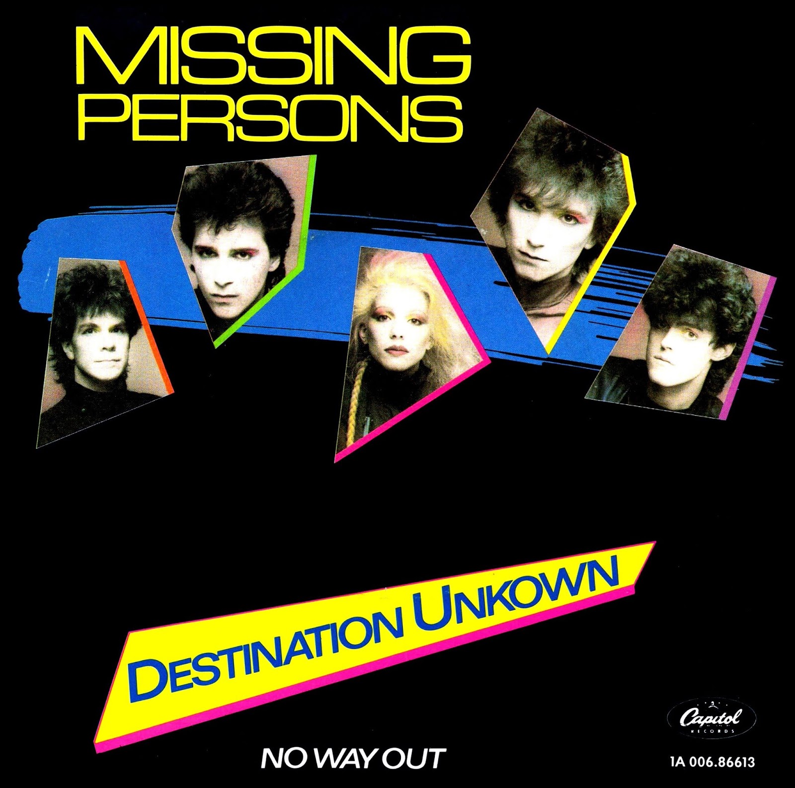 Lansure's Music Paraphernalia: MISSING PERSONS | DALE BOZZIO | TERRY ...