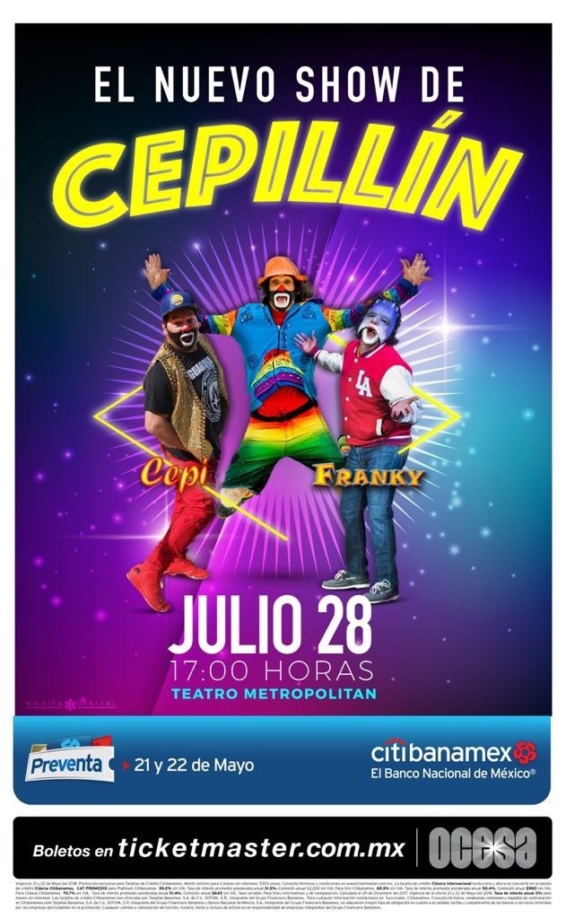 EnPOPados: Cepillín regresa a los escenarios de la CDMX con su nuevo ...