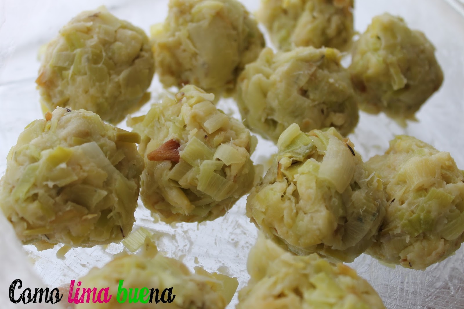 Como Lima BUEna: Croquetas de puerros