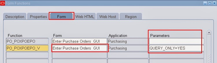 Oracle Applications Blog Read Only Form In Oracle Apps