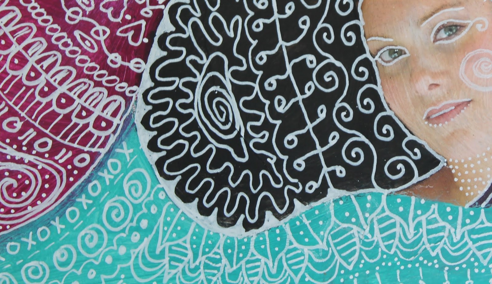 All of Me: White pen patterning