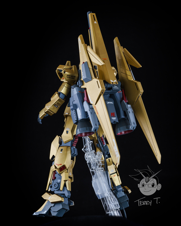 Custom Build: HGBF 1/144 Mega-Shiki