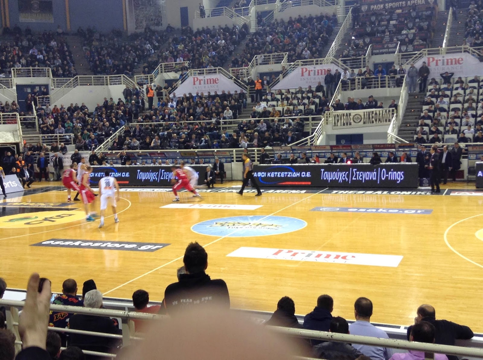 Το Γόνιμο Σερρών Χθες Και Σήμερα: ΠΑΟΚ ΟΛΥΜΠΙΑΚΟΣ ΓΗΠΕΔΟ ΜΠΑΣΚΕΤ