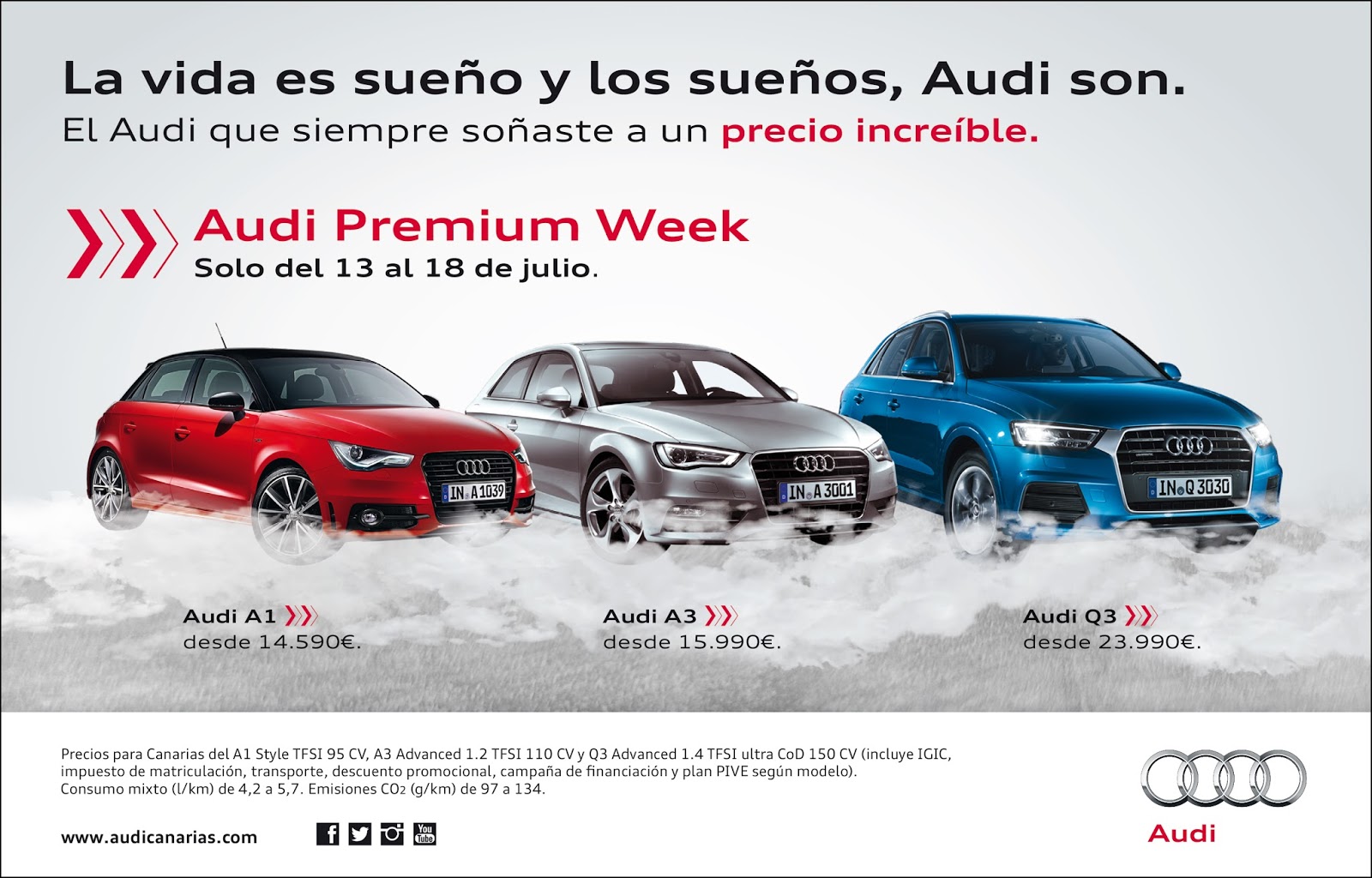 Vuelve la Audi Premium Week del 13 al 18 de julio: Tested Cars