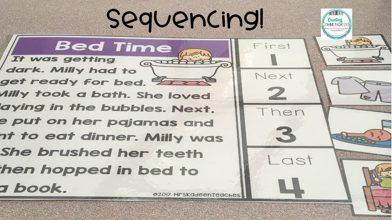 Creating Communicators: Sequencing Mats Creating Communicators: Sequencing Mats