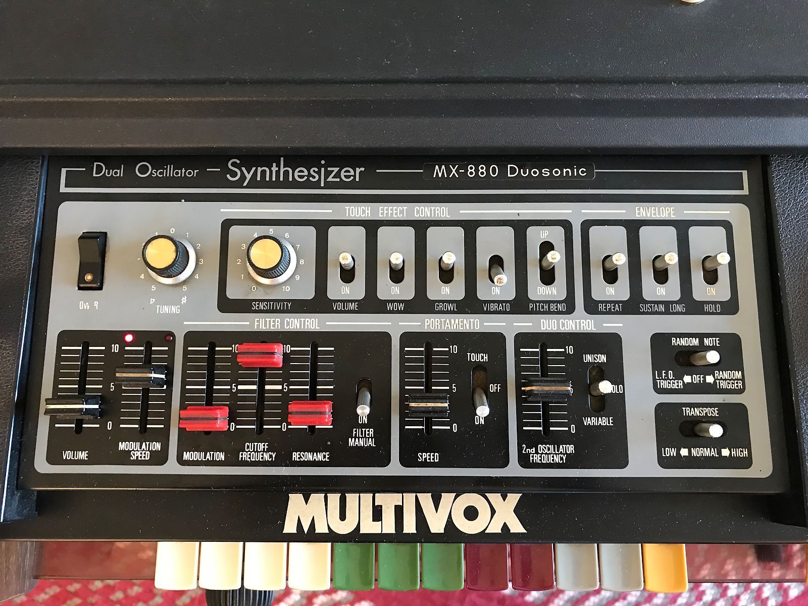 MATRIXSYNTH: 1979 Multivox MX-880 MX-2000 Duo Super Roland SH-2000 ...