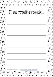 Classroom Freebies Too: Trapped in a Snow Globe