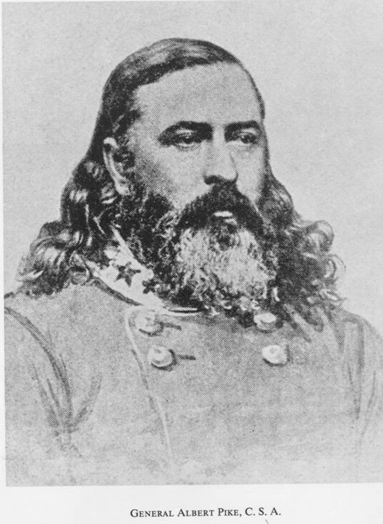 Masonería Antigua: Albert Pike, un hombre de frontera