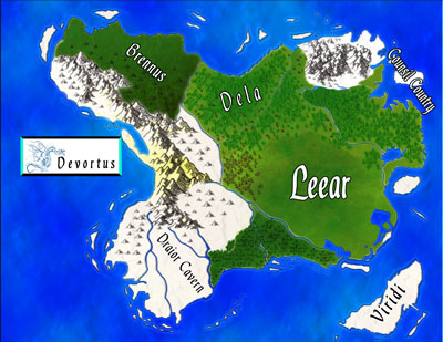 Made Up World Map - United States Map