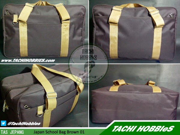 JAPAN SCHOOL BAG : BROWN 01 - Tachi Hobbies