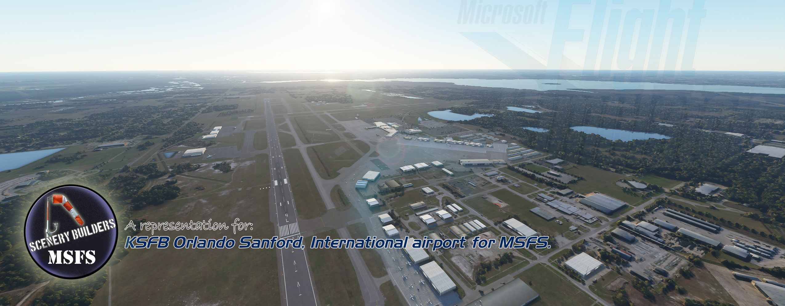 FSX, P3D, MSFS scenerybuilders.: KSFB Orlando Sanford International ...