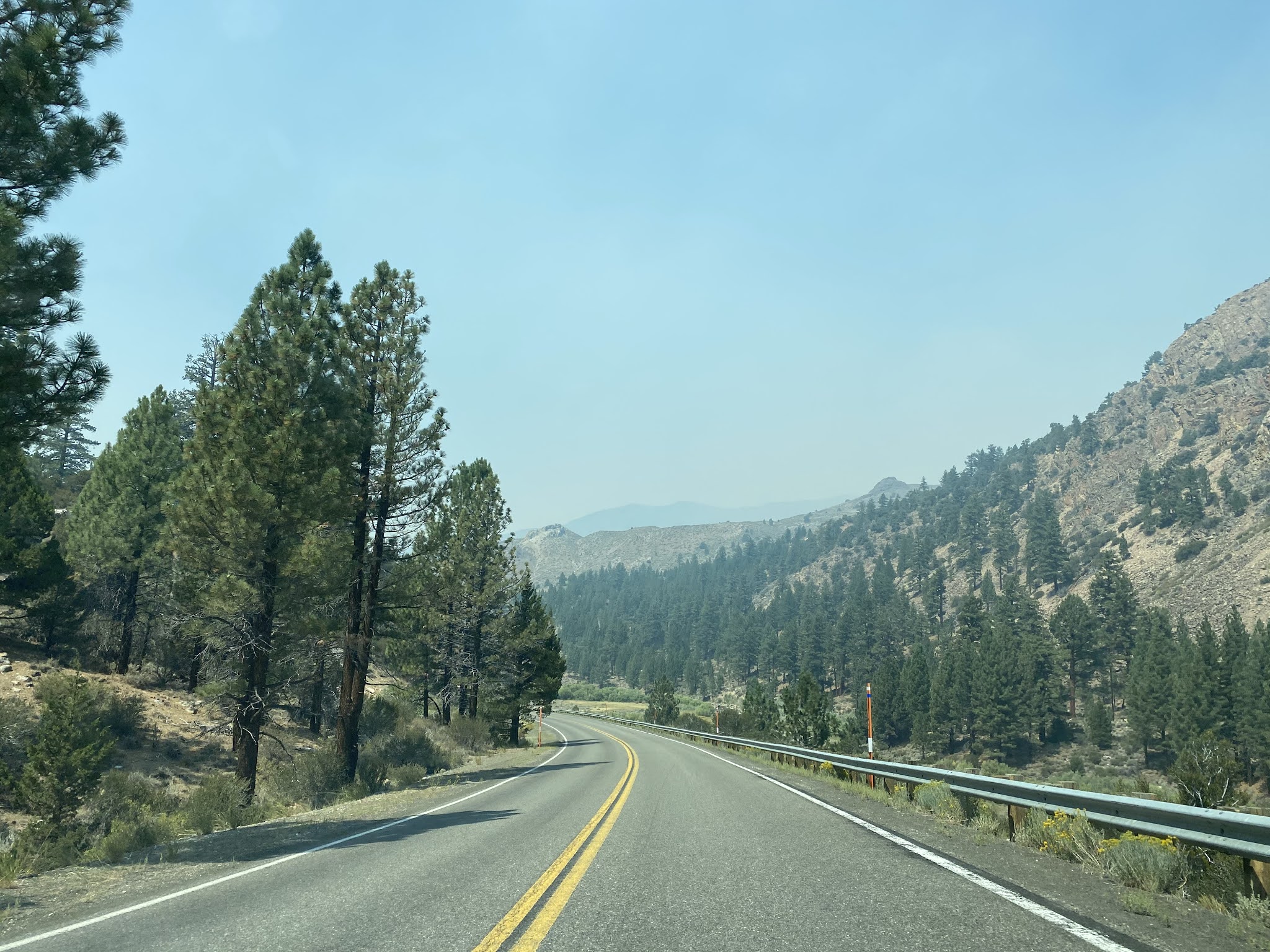 Trans-Sierra Highways; California State Route 108 over Sonora Pass