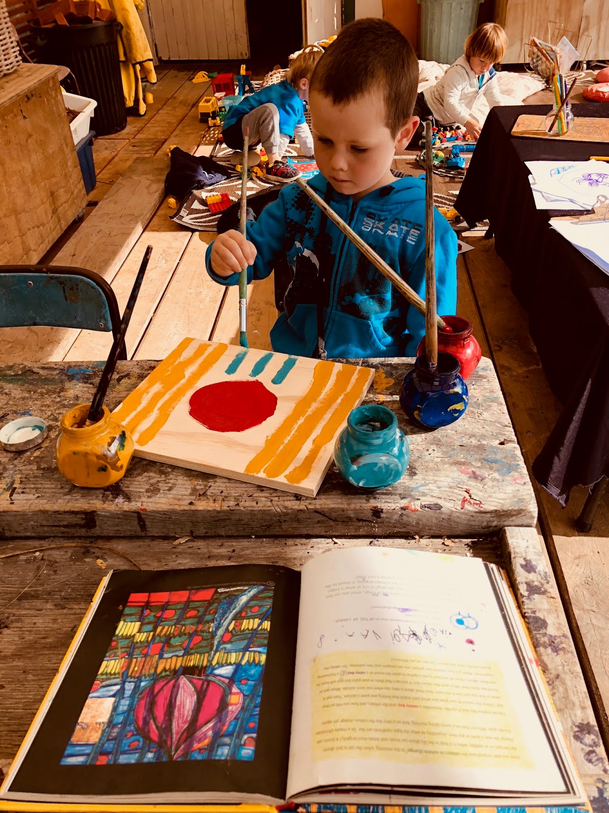 Mairtown Kindergarten: The 'process' of art at kindergarten