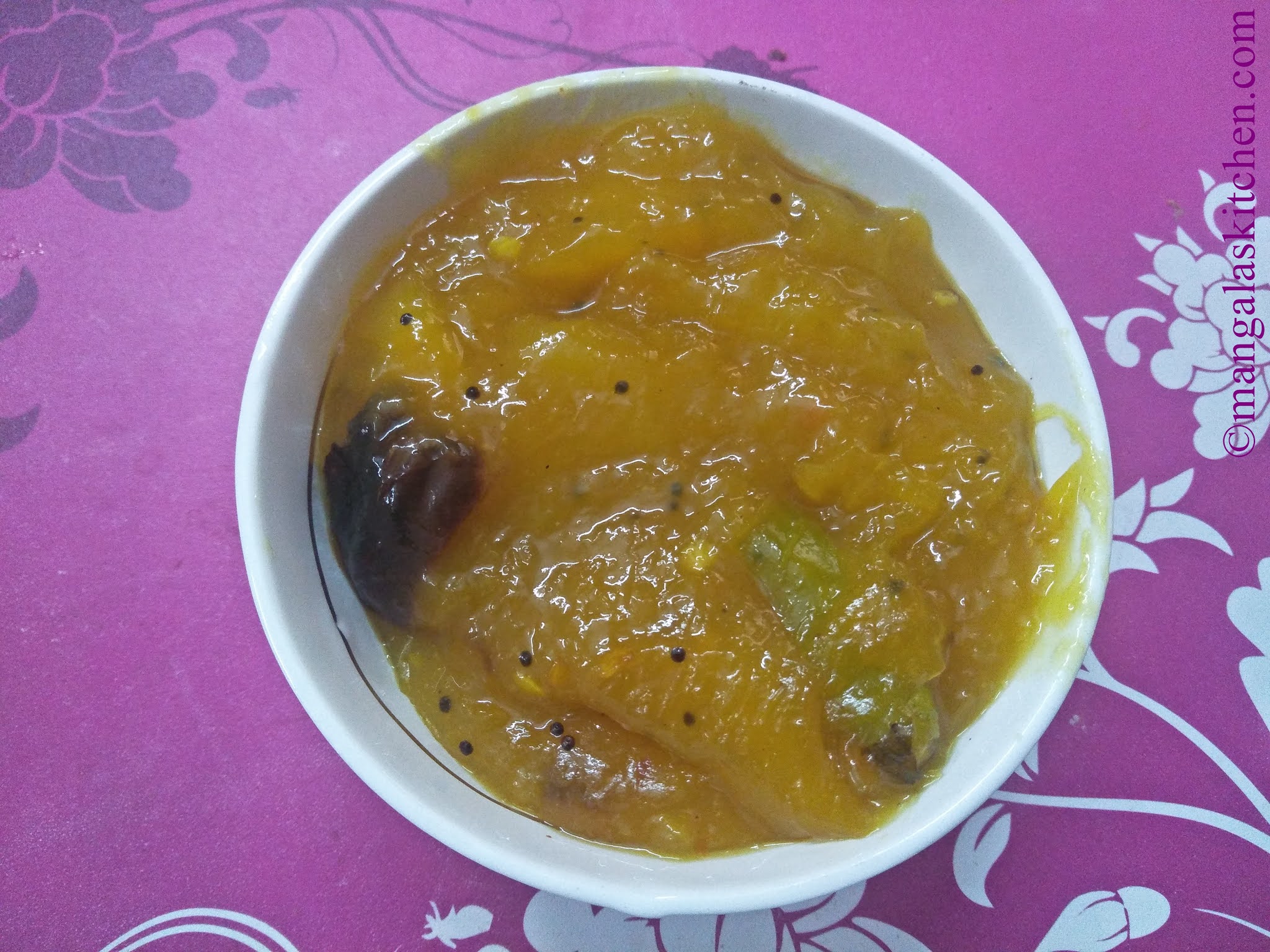 Raw Mango Pachadi | Mangai Pachadi | Tamil New Year Recipe ~ Mangala's ...