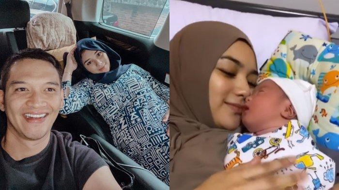 3 Potret Rezky Aditya Gendong Anak Pertama Kali - Waone 1