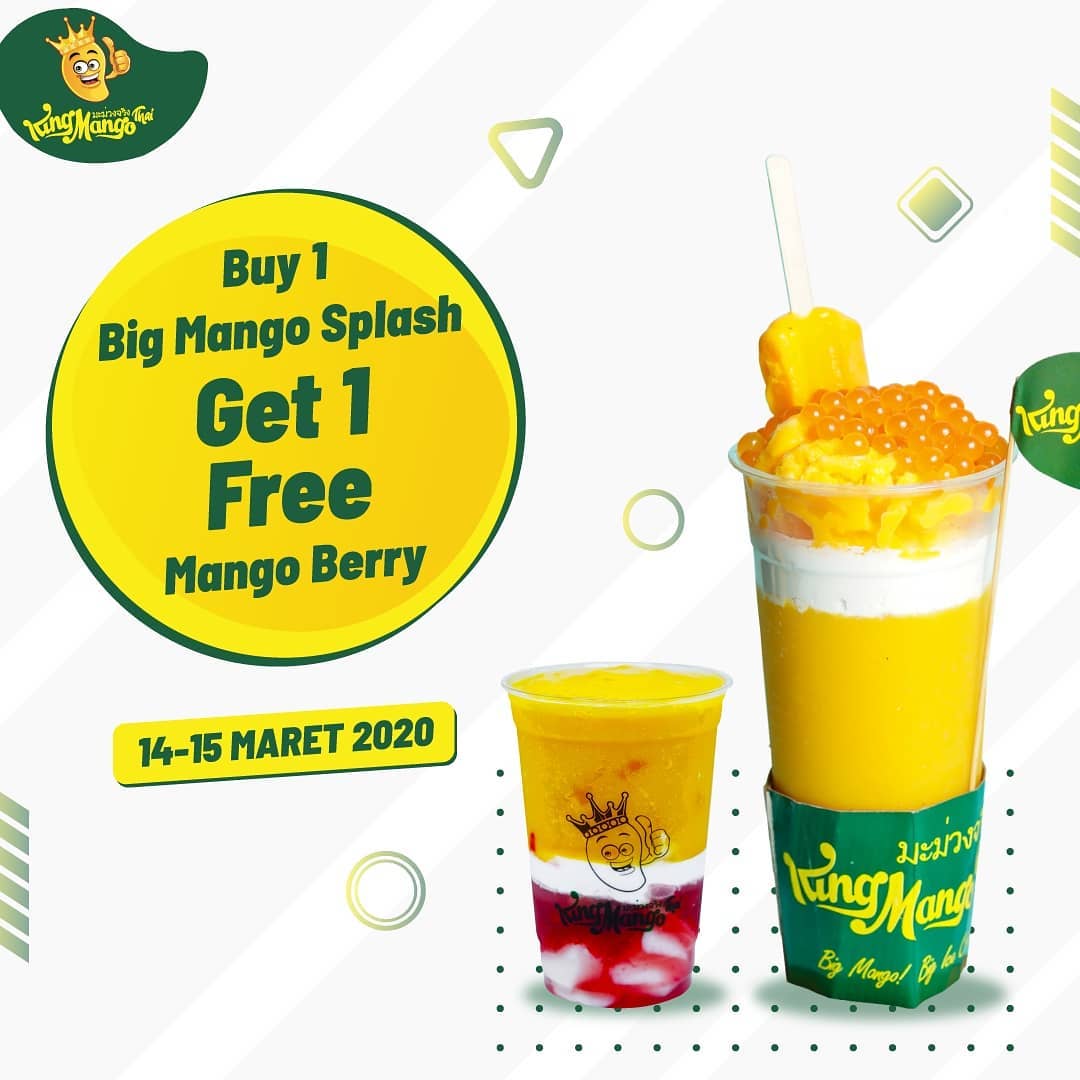 Promo KING MANGO Terbaru BUY 1 GET 1 Free