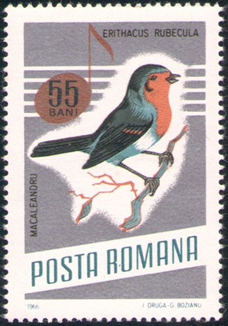 Timbre filatelice: Timbre cu pasari cantatoare