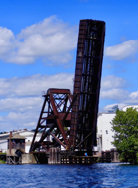 Industrial History: Lost/Wisconsin Central Abt Trunnion Bridge over ...