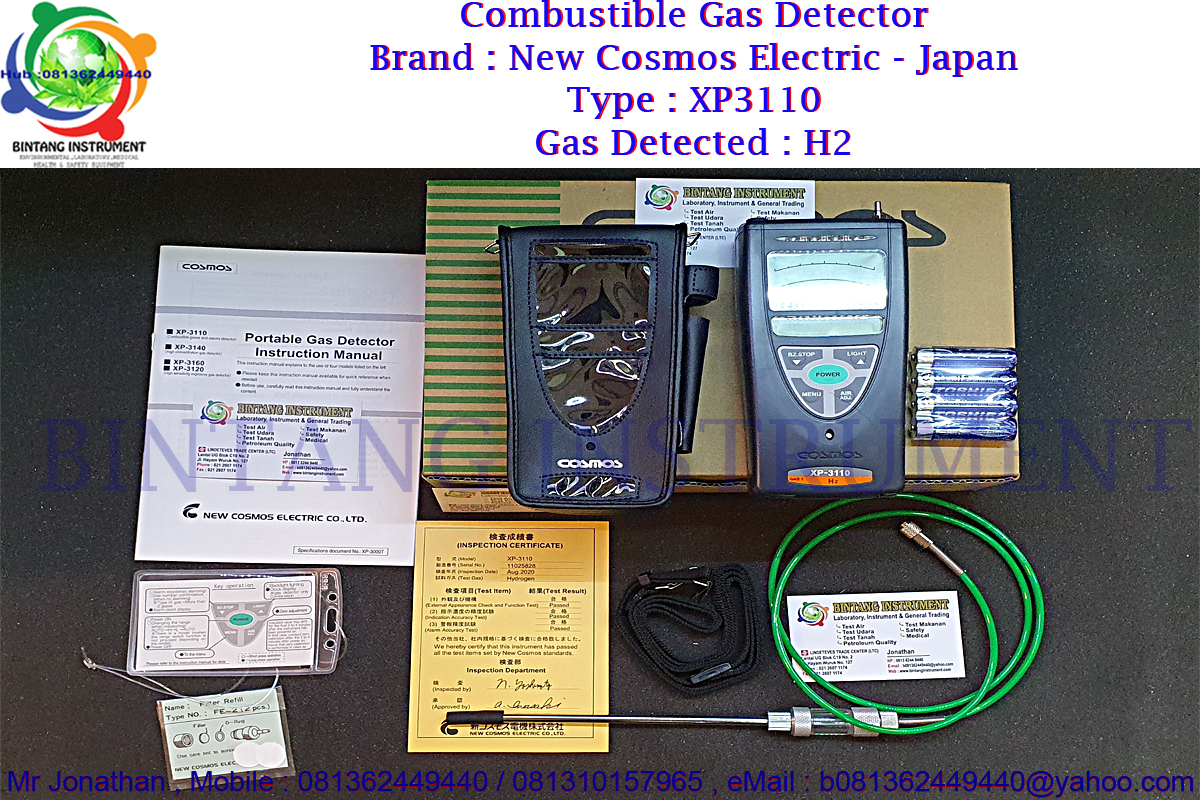 BINTANG INSTRUMENT : 081362449440 Jual Multi Gas Detector Cosmos XP-302M-A-1 , Jual Multi-Gas ...