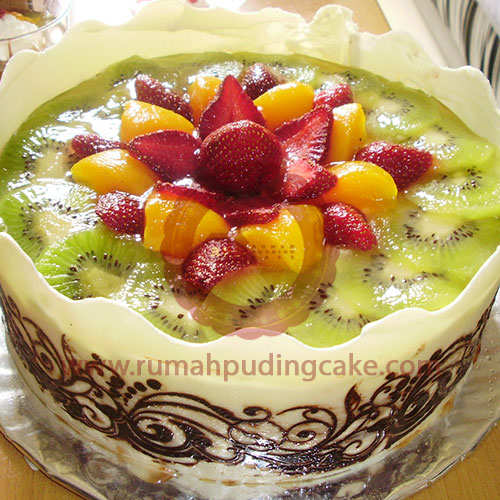 Puding Cake & Puding art: FruityPuding Cake