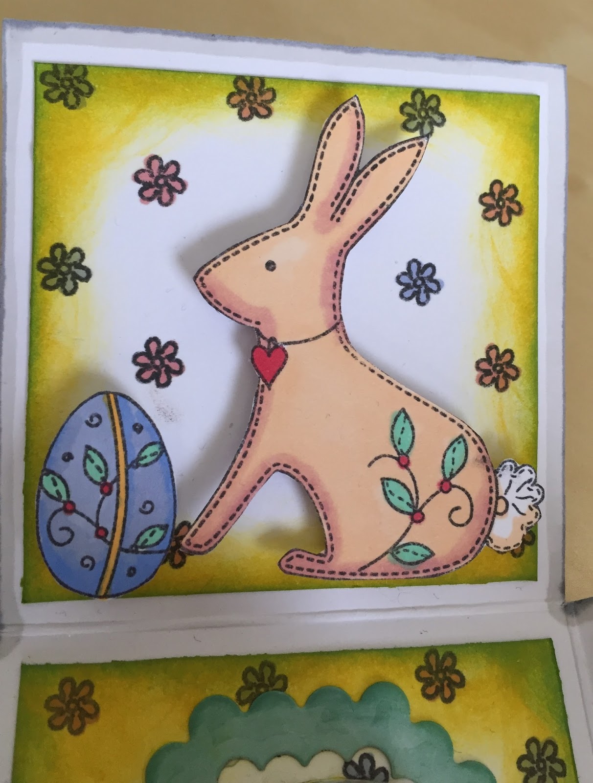 Crafty Little Ideas: Easter Treat Box made with Inky Doodles stamps.