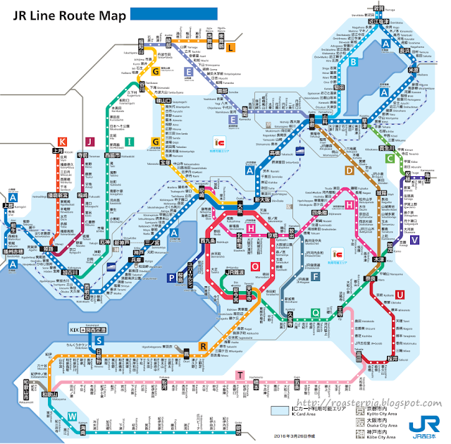 JR西日本路線圖 | 花小錢去旅行