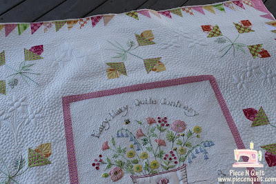 Piece N Quilt: Mary, Mary, Quite Contrary {custom machine quilting}
