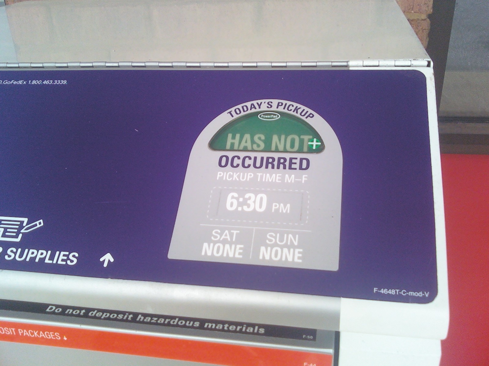 Fedex droppoint - hacantique