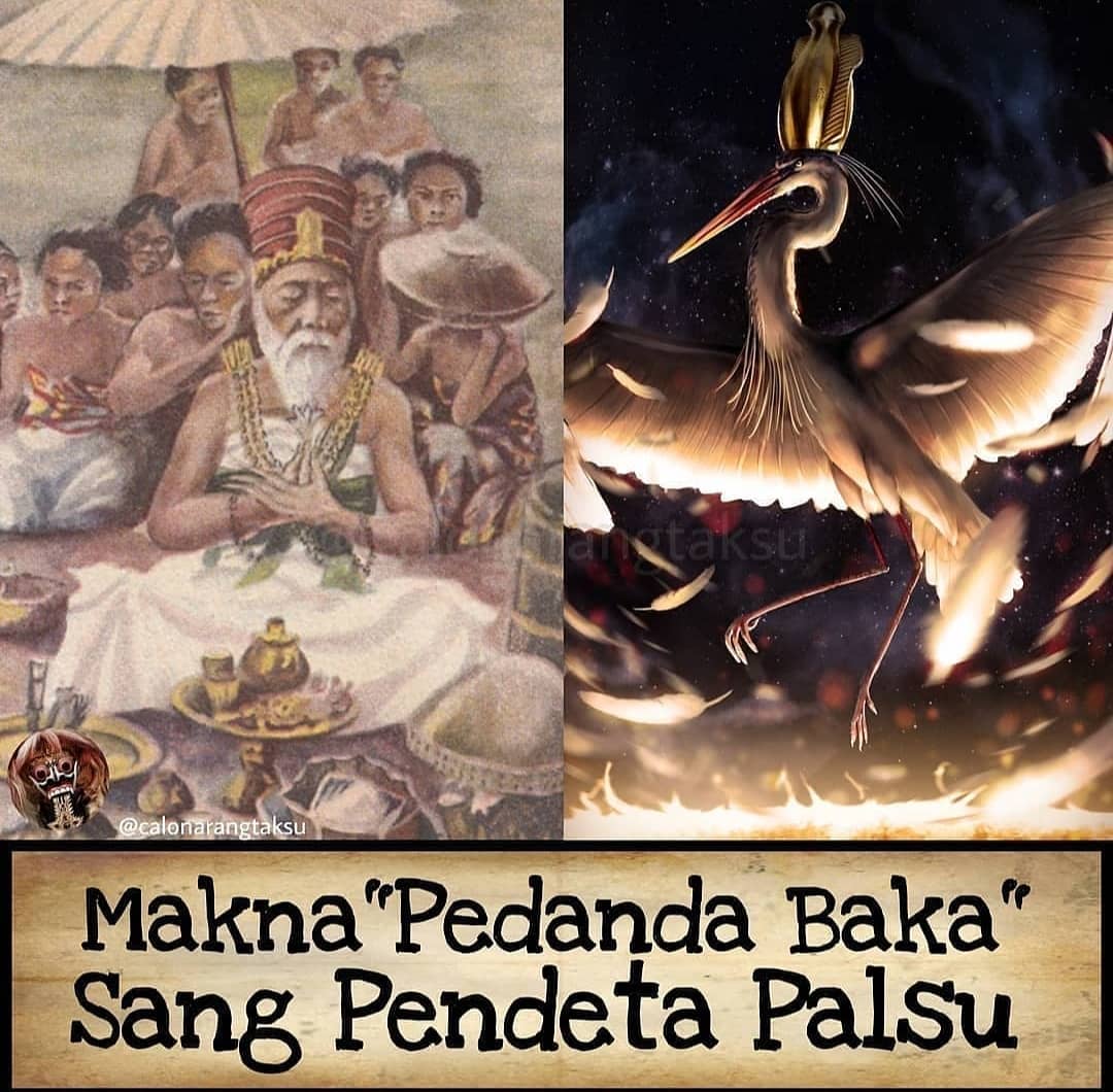 Tetandingan Banten Bali : Makna Pedanda Baka