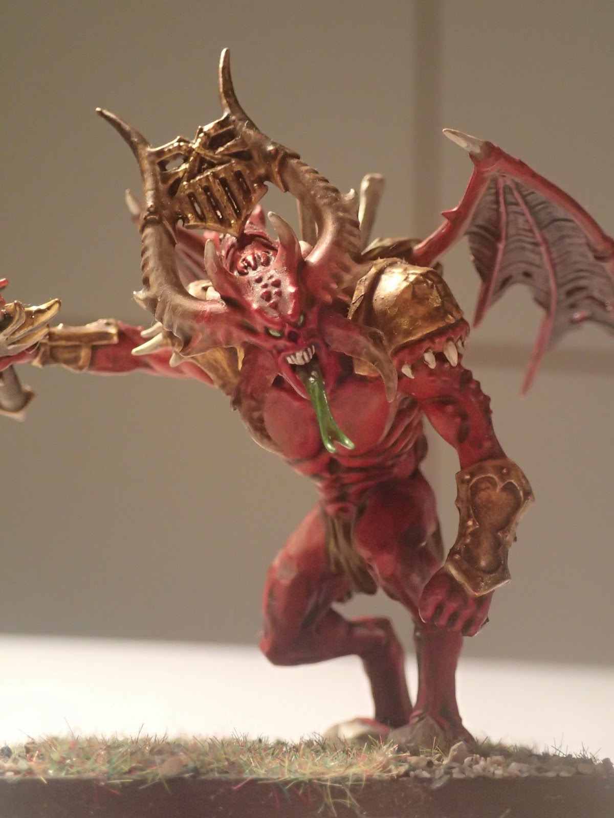The Greater Army of Khorne: Bloodletter Daemon Prince