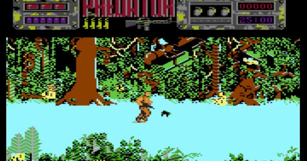 Indie Retro News: The Predator appears on the Atari XL/XE as a Tech Demo!