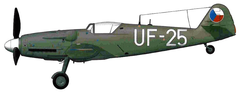 FDRA - Fuerza Aérea: Caza: Avia S-199, el Me 109 israelí