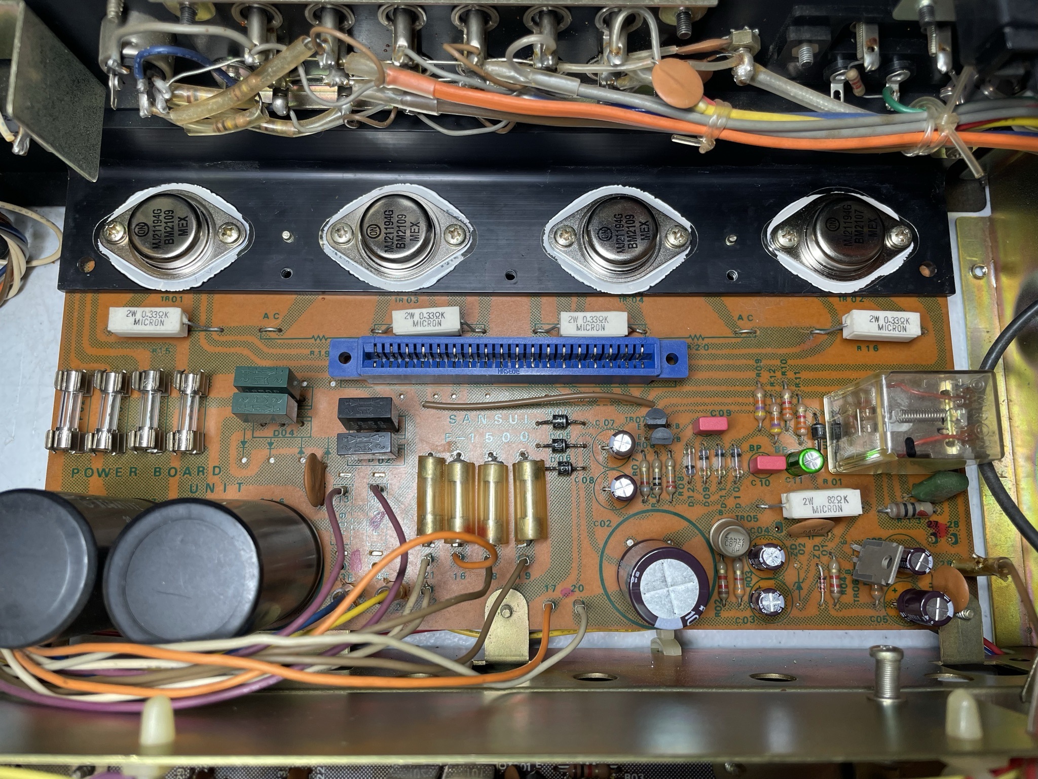Oleg's Vintage Audio: Sansui 661 Receiver Restoration