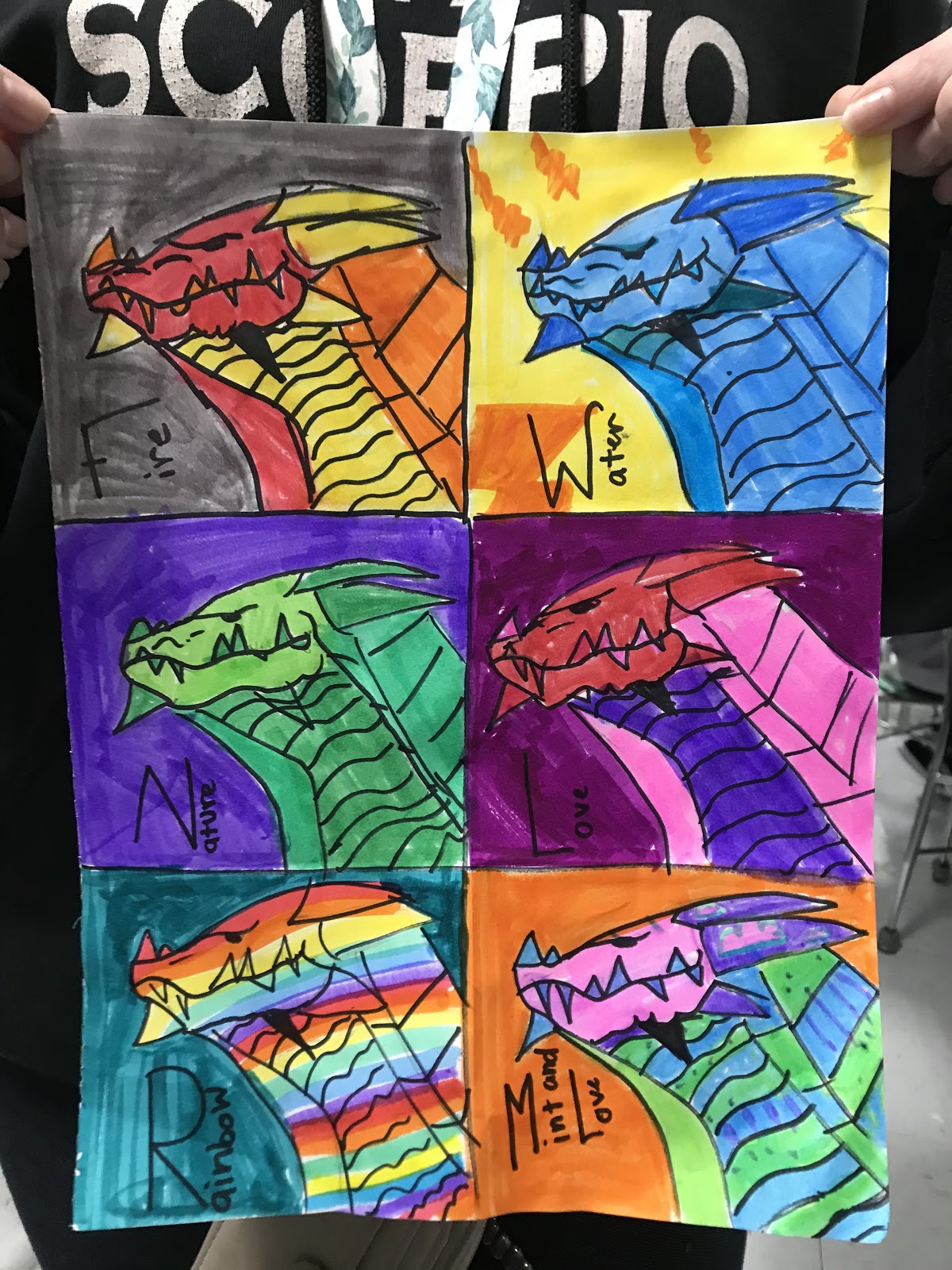 Elements of the Art Room: 5th grade Andy Warhol inspired Pop Art