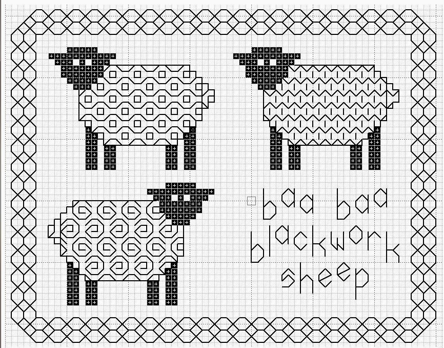 Brain Clutter: Blackwork Pattern: Misc blackwork examples #14